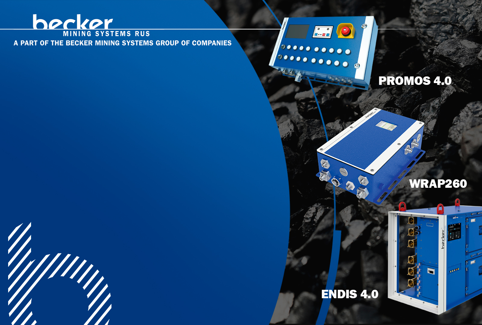 Becker Mining Systems on the Ugol Rossii & Mining 2021 | Becker Mining Systems AG